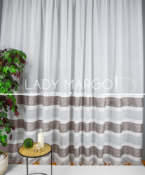 Perdele gata facute cu rejansa, la metru, scurte sau lungi - Lady Margot