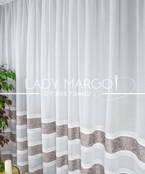 Perdele gata facute cu rejansa, la metru, scurte sau lungi - Lady Margot