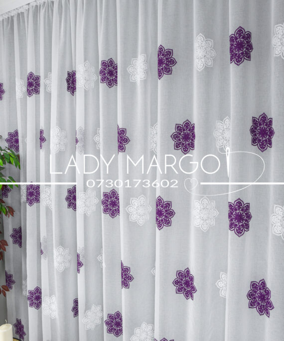 Perdele gata facute cu rejansa, la metru liniar - Lady Margot